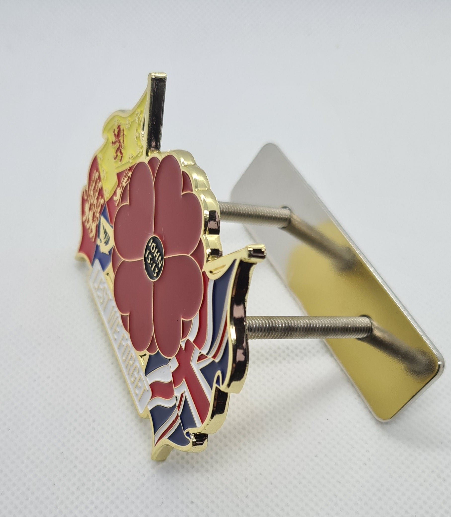 King and Country Car Grille Badge – Empire Poppy Store