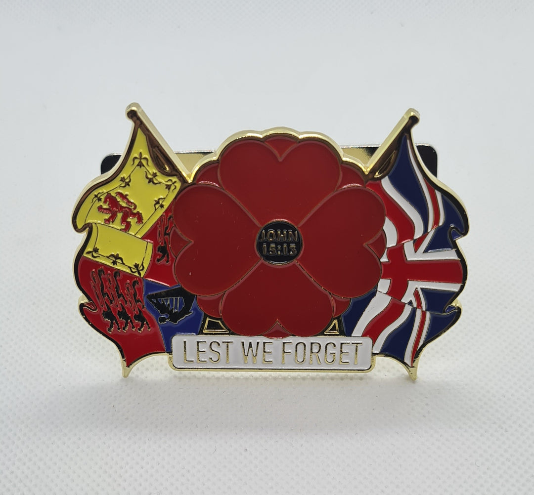 King and Country Car Grille Badge – Empire Poppy Store
