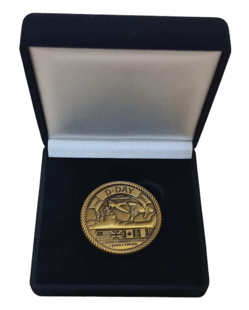 D-Day 80th Anniversary Commemorative Coin 2024 – Empire Poppy Store