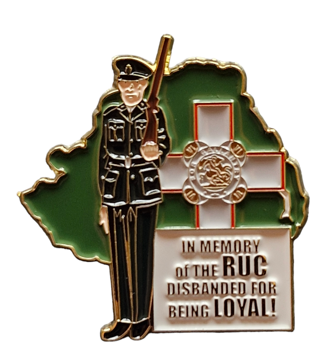 RUC GC Enamel Pin Badge – Empire Poppy Store