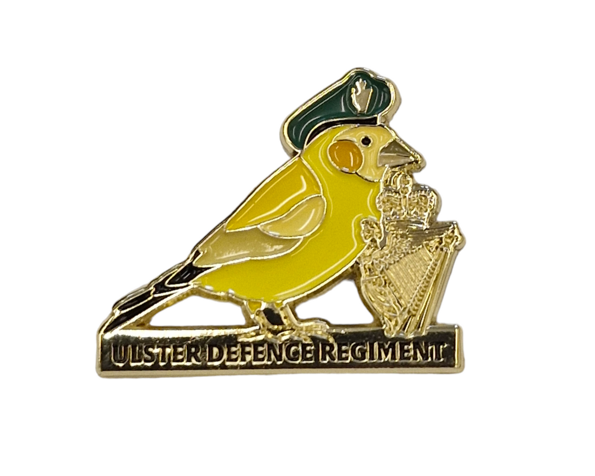 UDR Greenfinch Enamel Badge – Empire Poppy Store