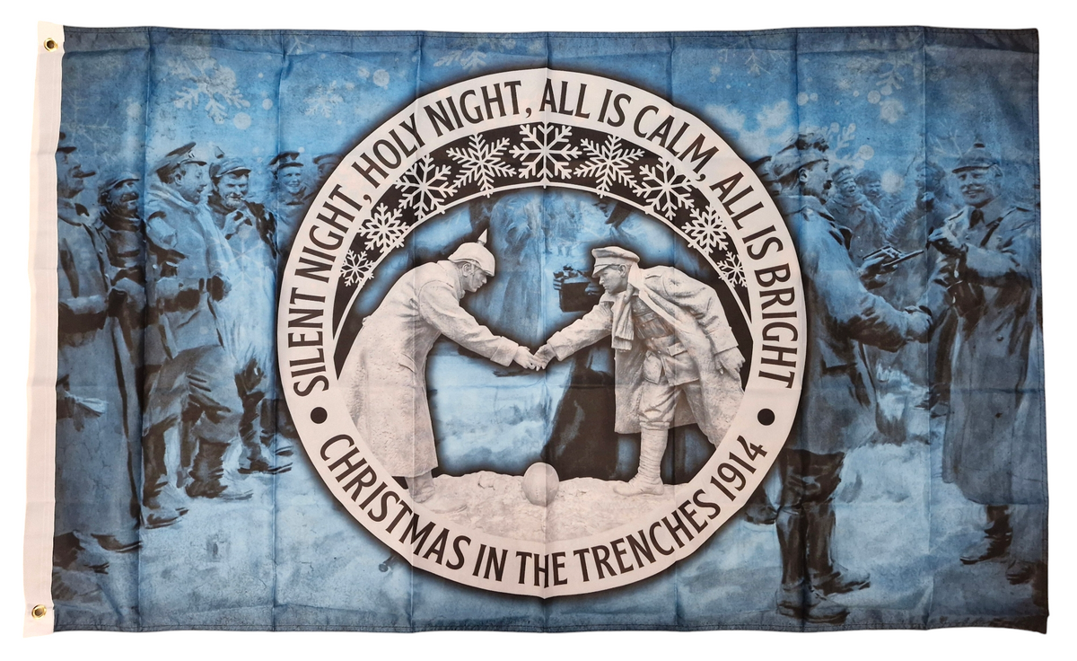 The Christmas Truce 1914 Flag – Empire Poppy Store