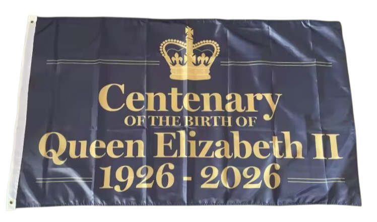 Queen Elizabeth II Centenary Flag – Empire Poppy Store