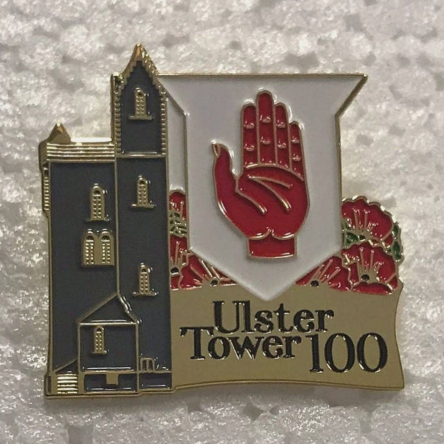 Ulster Tower 100th Anniversary Commemorative Badge – Empire Poppy Store