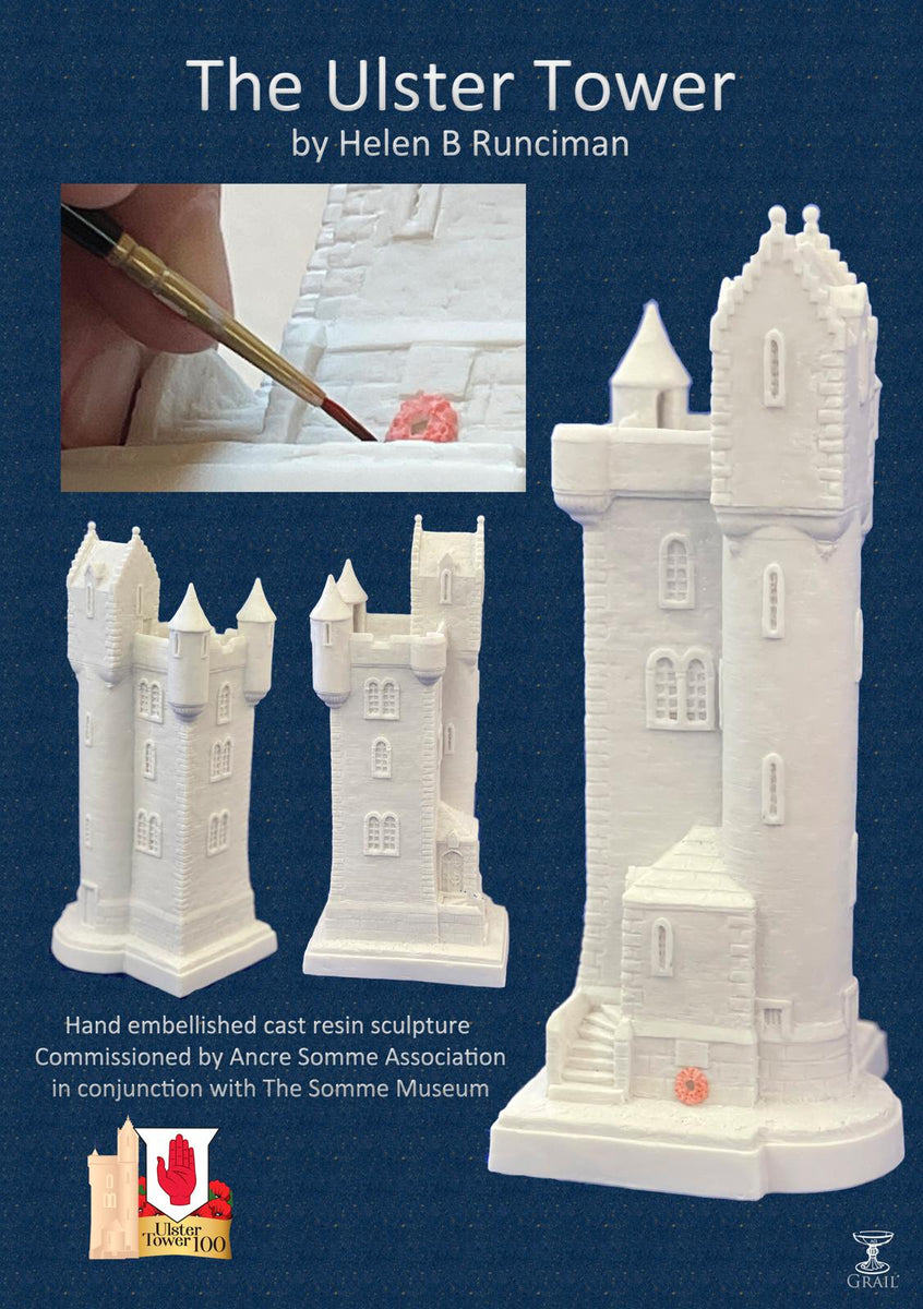 Ulster Tower 100 Limited Edition Sculpture – Empire Poppy Store